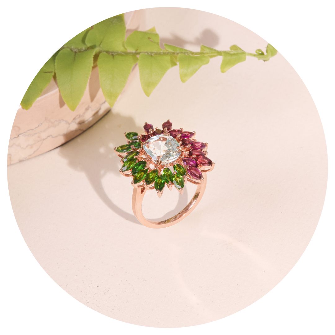 Aquafleur Ring – Zome